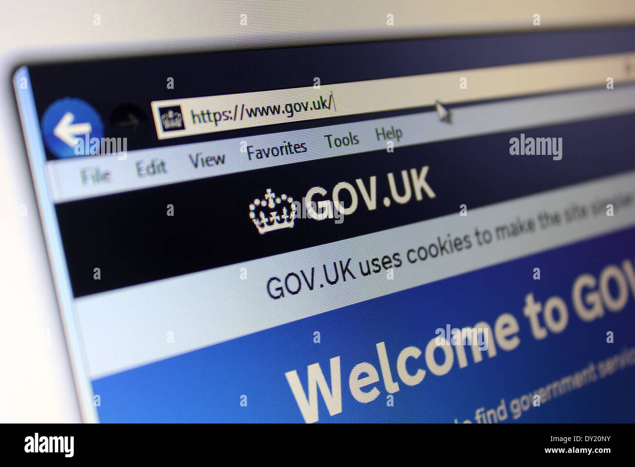 Online uk government hi-res stock photography and images - Alamy