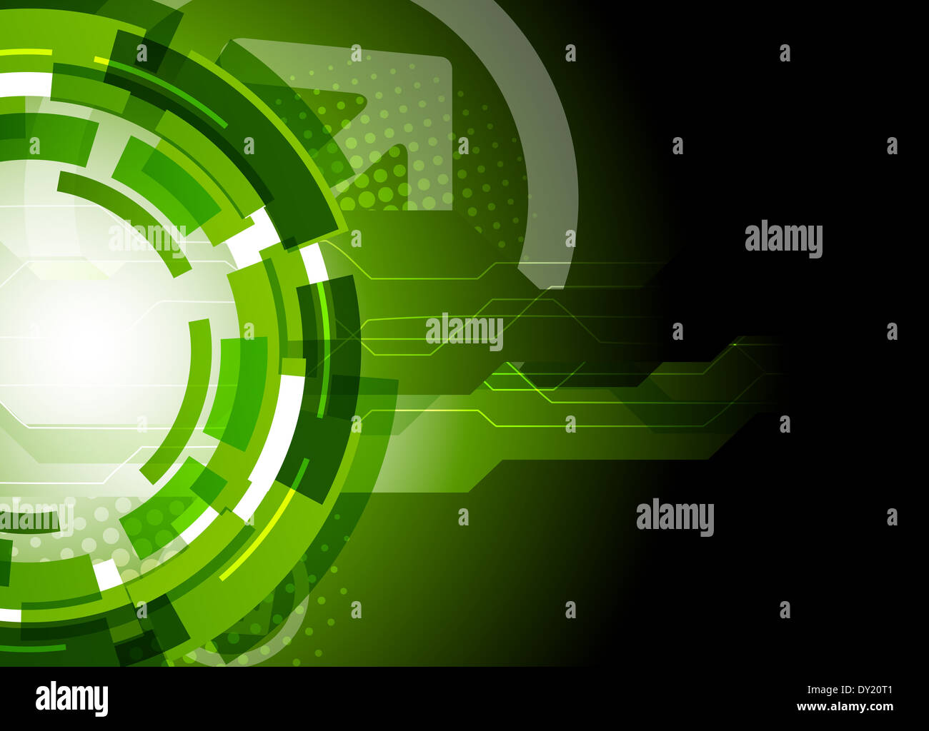 Bright tech background in dark green color Stock Photo - Alamy