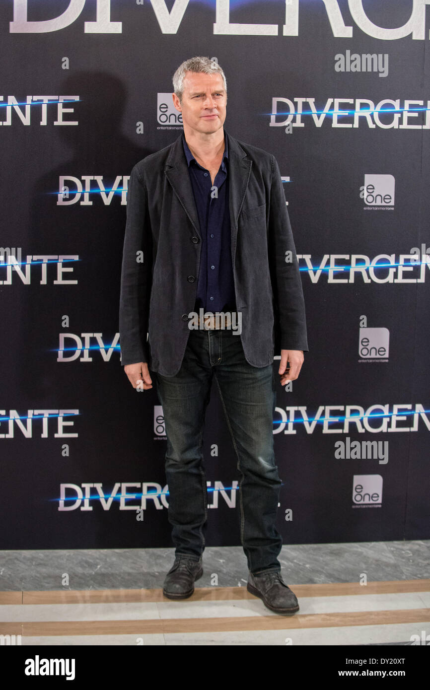 Madrid, Spain. 3rd Apr, 2014. US director Neil Burger poses for ...