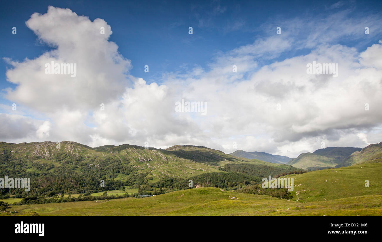 Moidart hills in Ardnamurchan in Lochaber, Scotland Stock Photo - Alamy