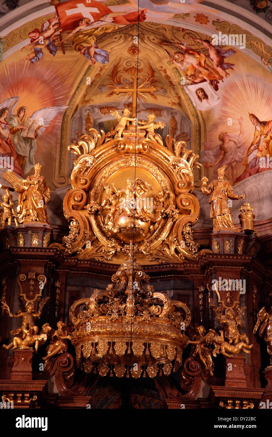 Melk abbey interior hi-res stock photography and images - Alamy