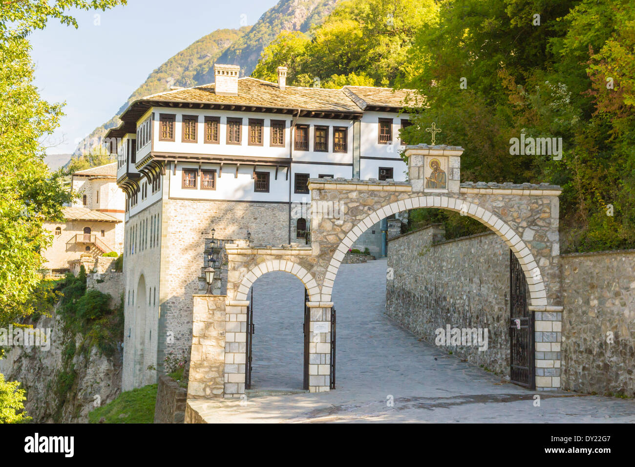 St. John the Forerunner - Jovan Bigorski Monastery, Macedonia Stock ...