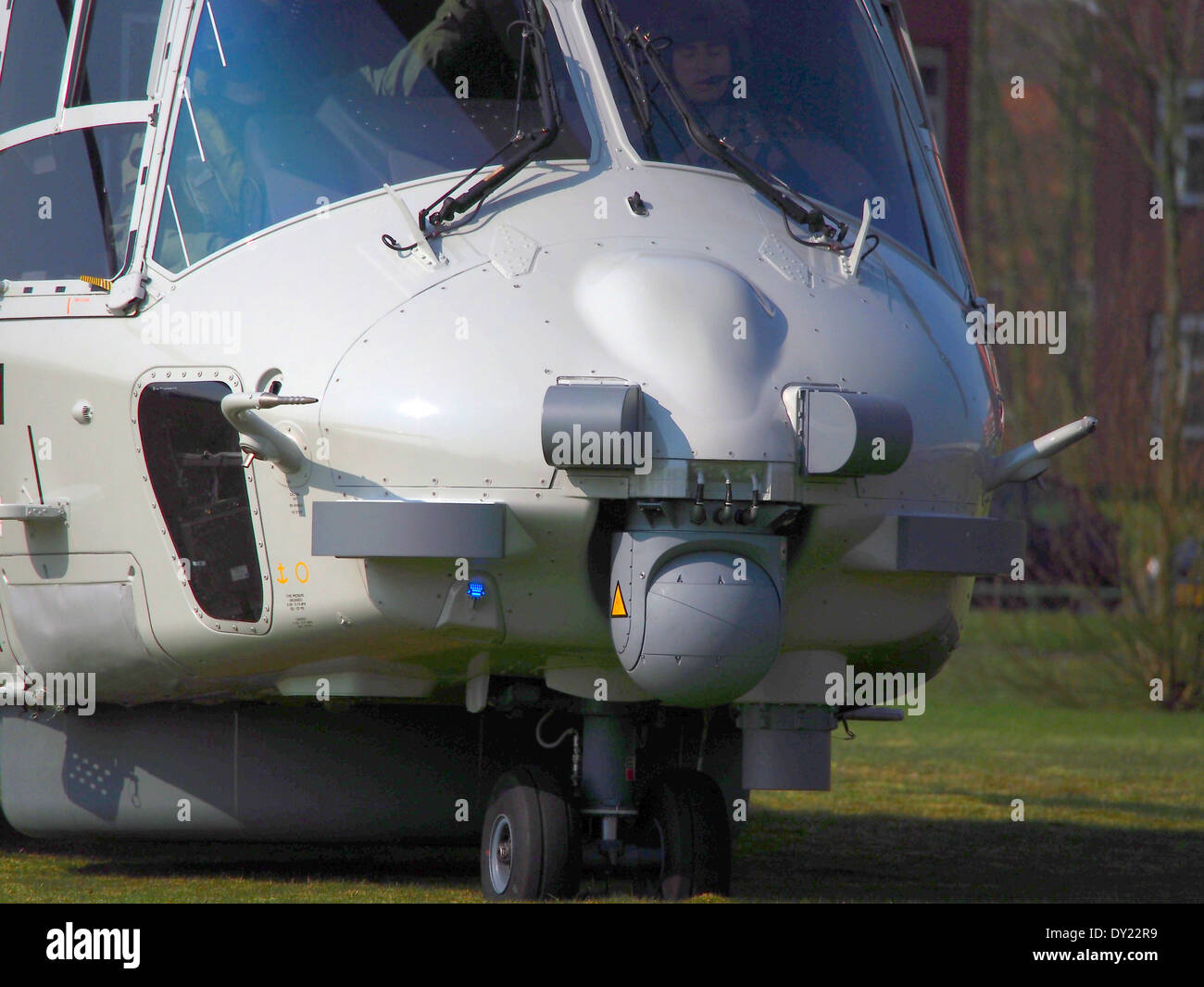 An NH90 NFH (NATO Frigate Helicopter) from the Royal Netherlands Navy ...