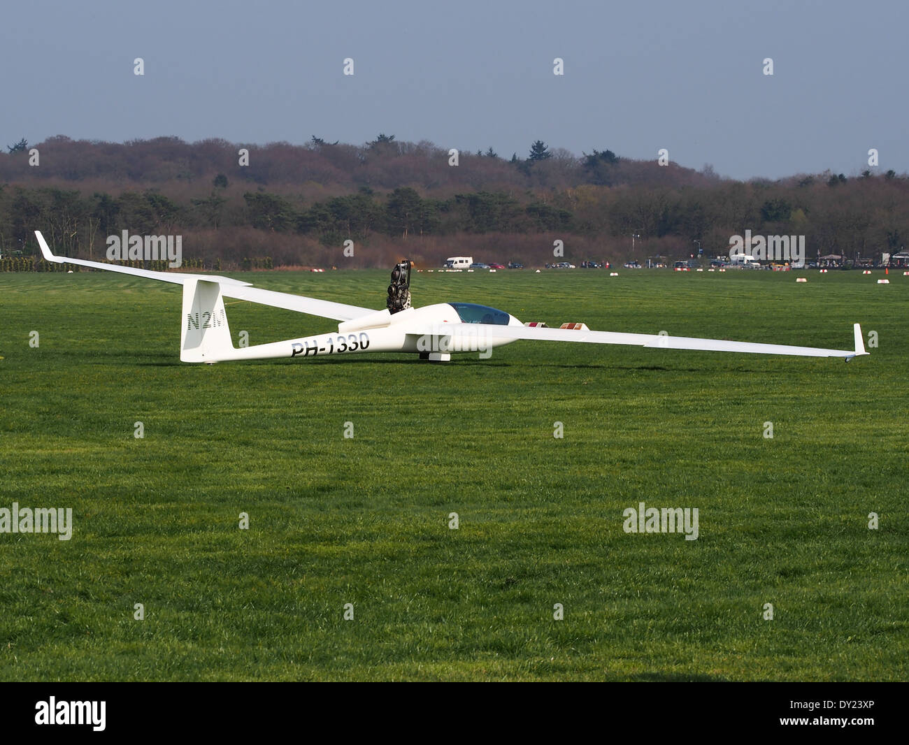The Schempp-Hirth Nimbus-2M, registration PH-1330, is captured in ...