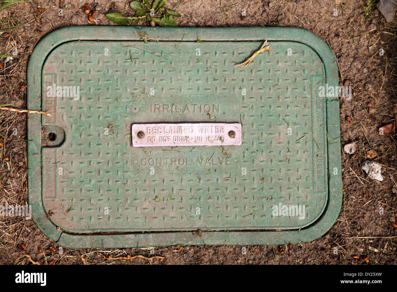 Irrigation control box Stock Photo - Alamy