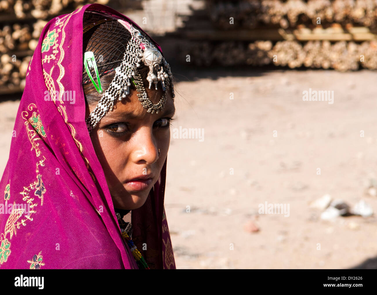 A Rajasthani beauty Stock Photo - Alamy