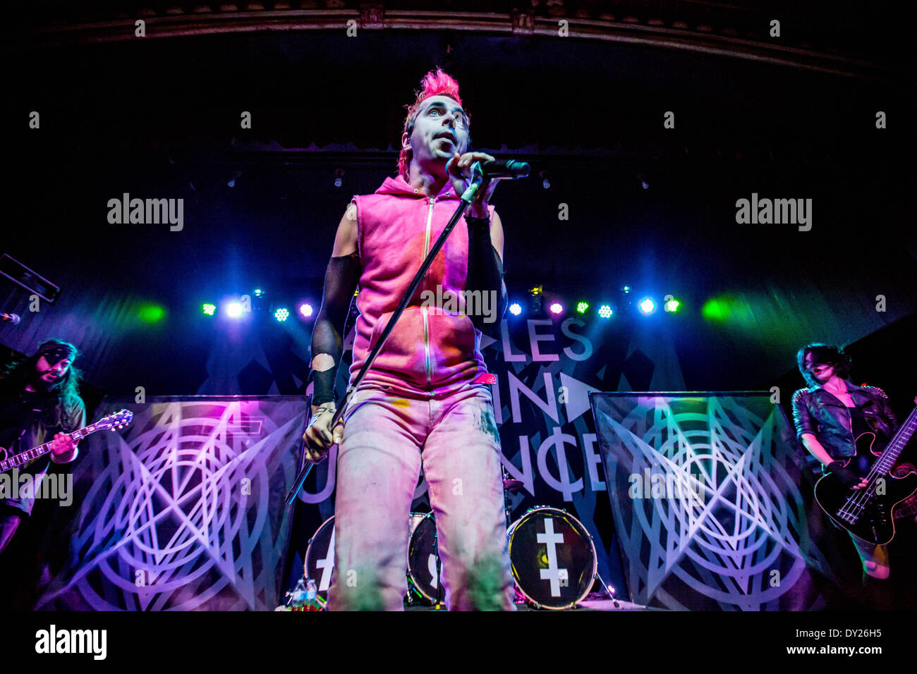 Detroit, Michigan, USA. 3rd Apr, 2014. JIMMY URINE of Mindless Self ...
