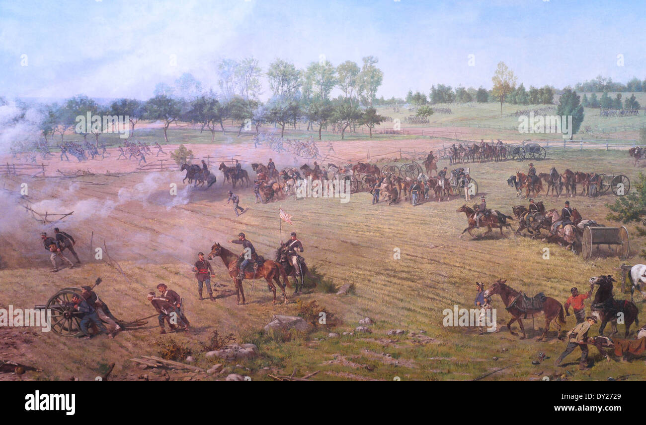 Pickett Charge Gettysburg High Resolution Stock Photography and Images ...