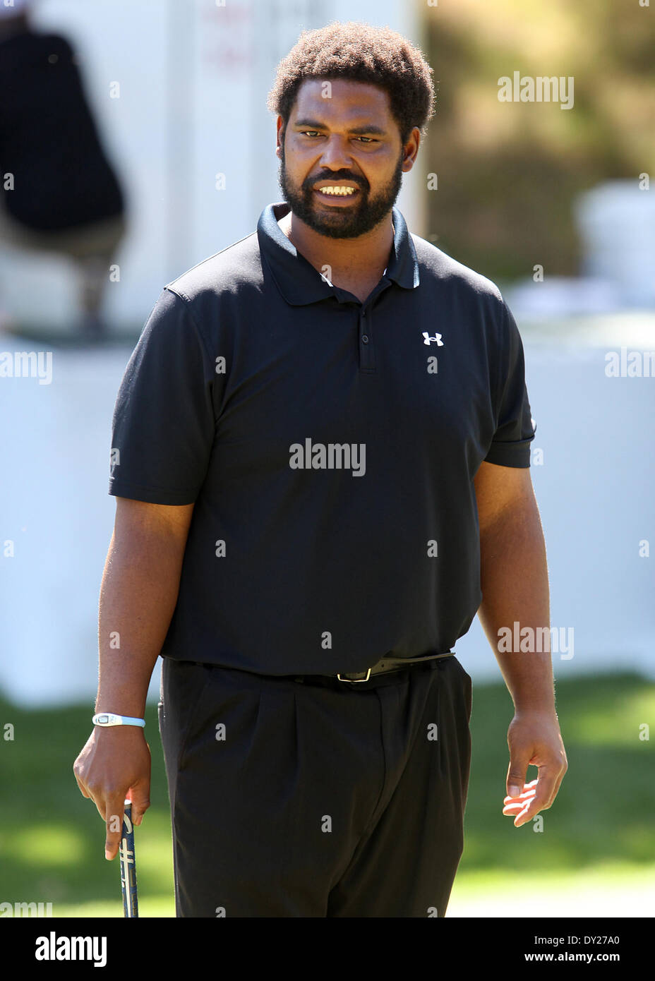 Las Vegas, Nevada, USA. 3rd Apr, 2014. Former NFL player Jonathan Ogden ...