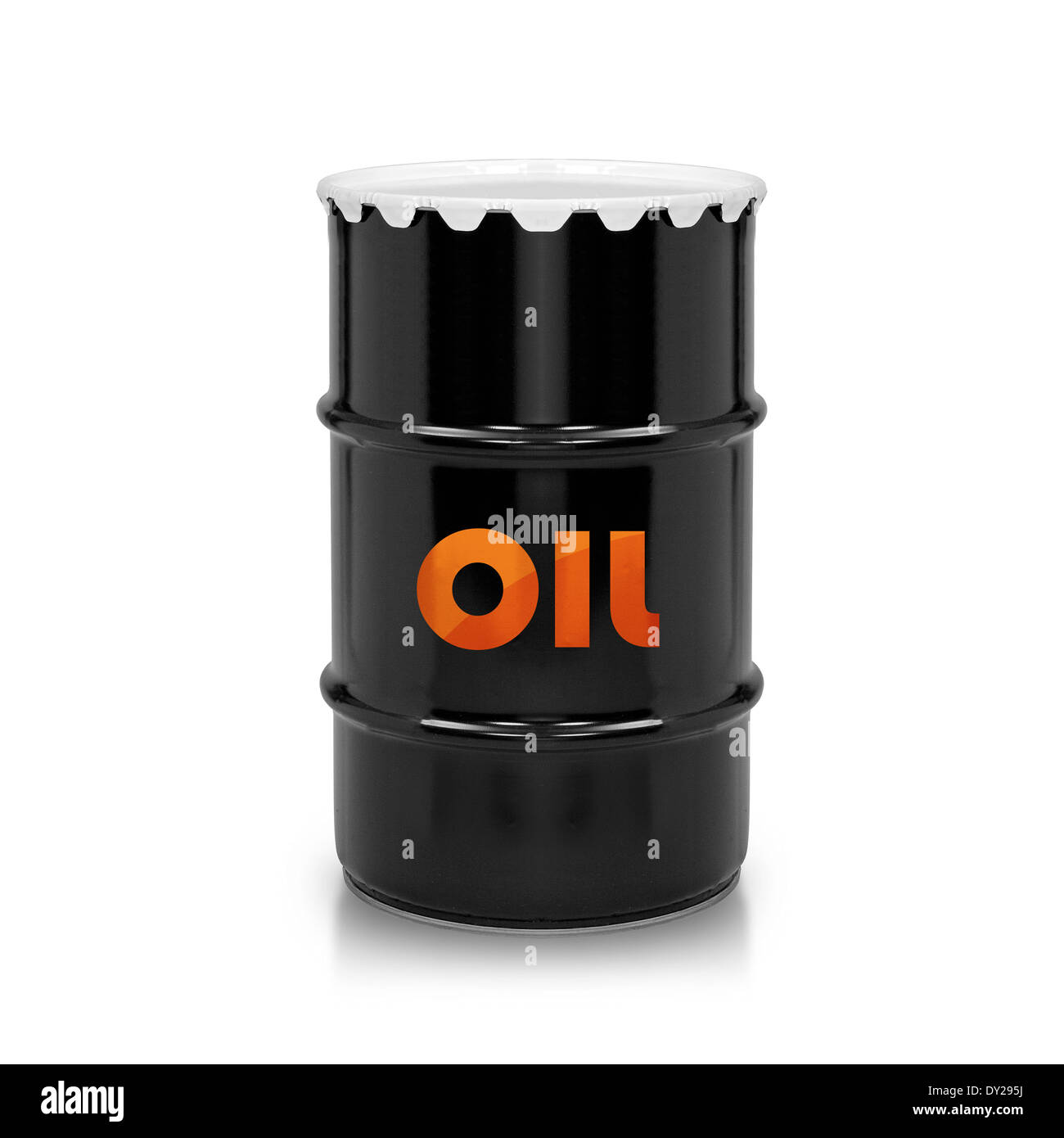 Oil and Petroleum Barrel on white isolated background. (with clipping ...