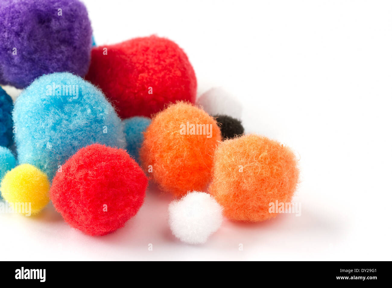 Pom poms hi-res stock photography and images - Alamy