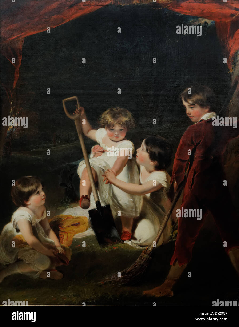 Sir Thomas Lawrence - Children - 1807 - XIX th Century - British School ...