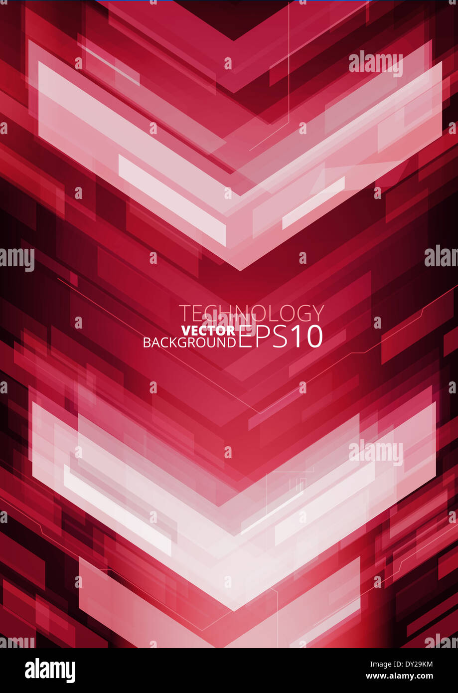 Abstract red speed arrow hi-res stock photography and images - Alamy