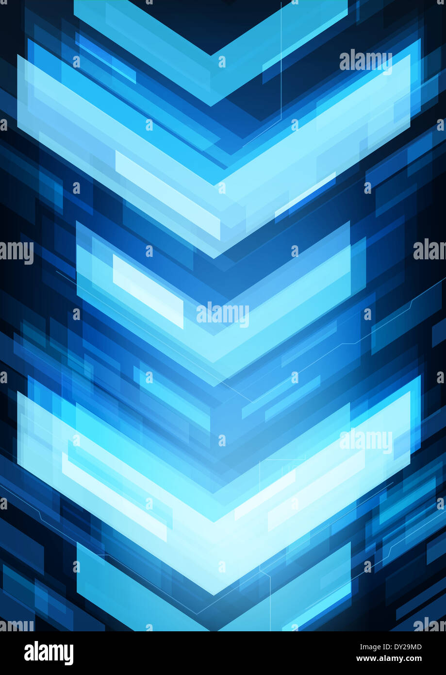 Technology arrow hi-res stock photography and images - Alamy