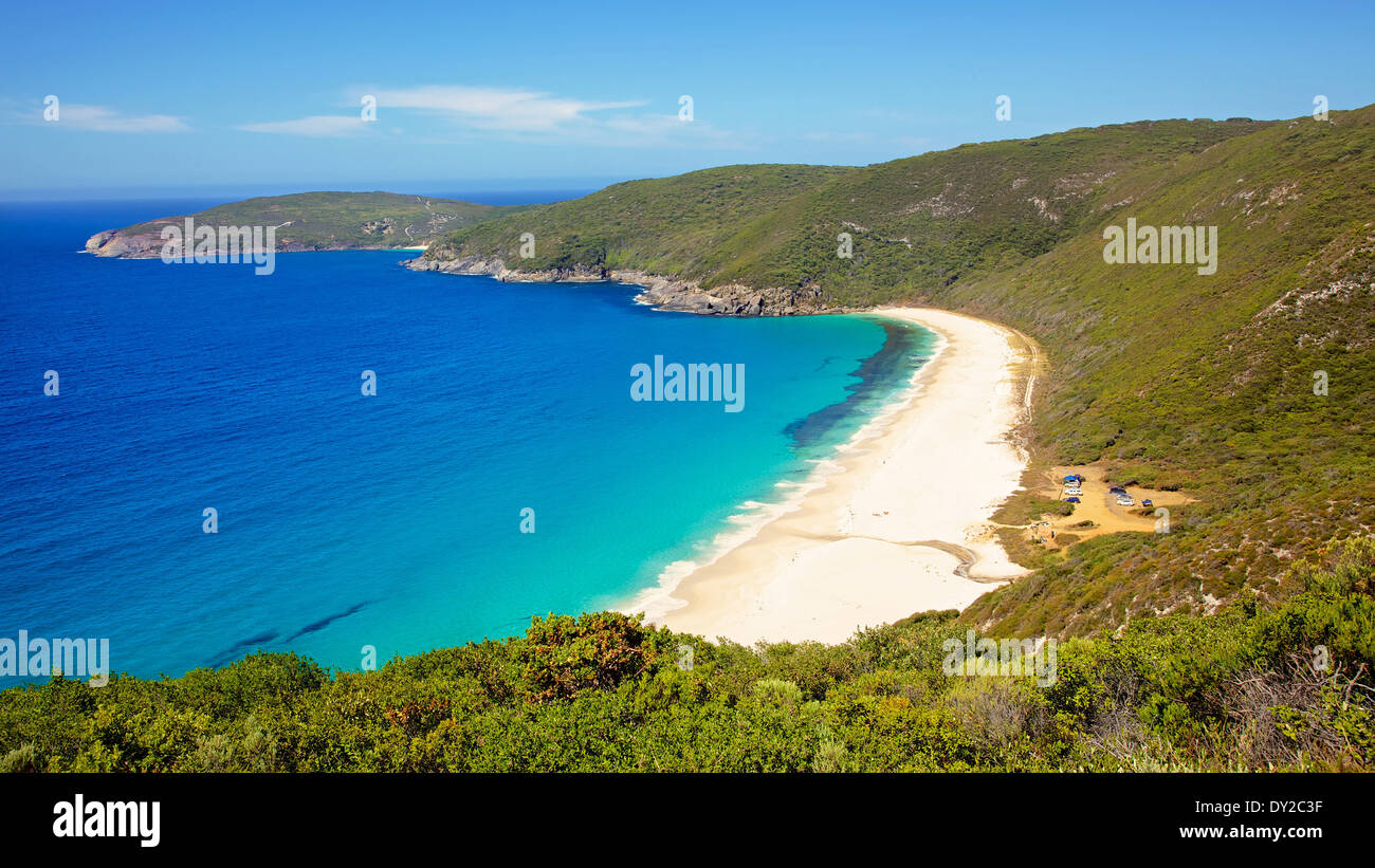 Shelley Beach, in West Cape Howe National Park, near the towns of ...