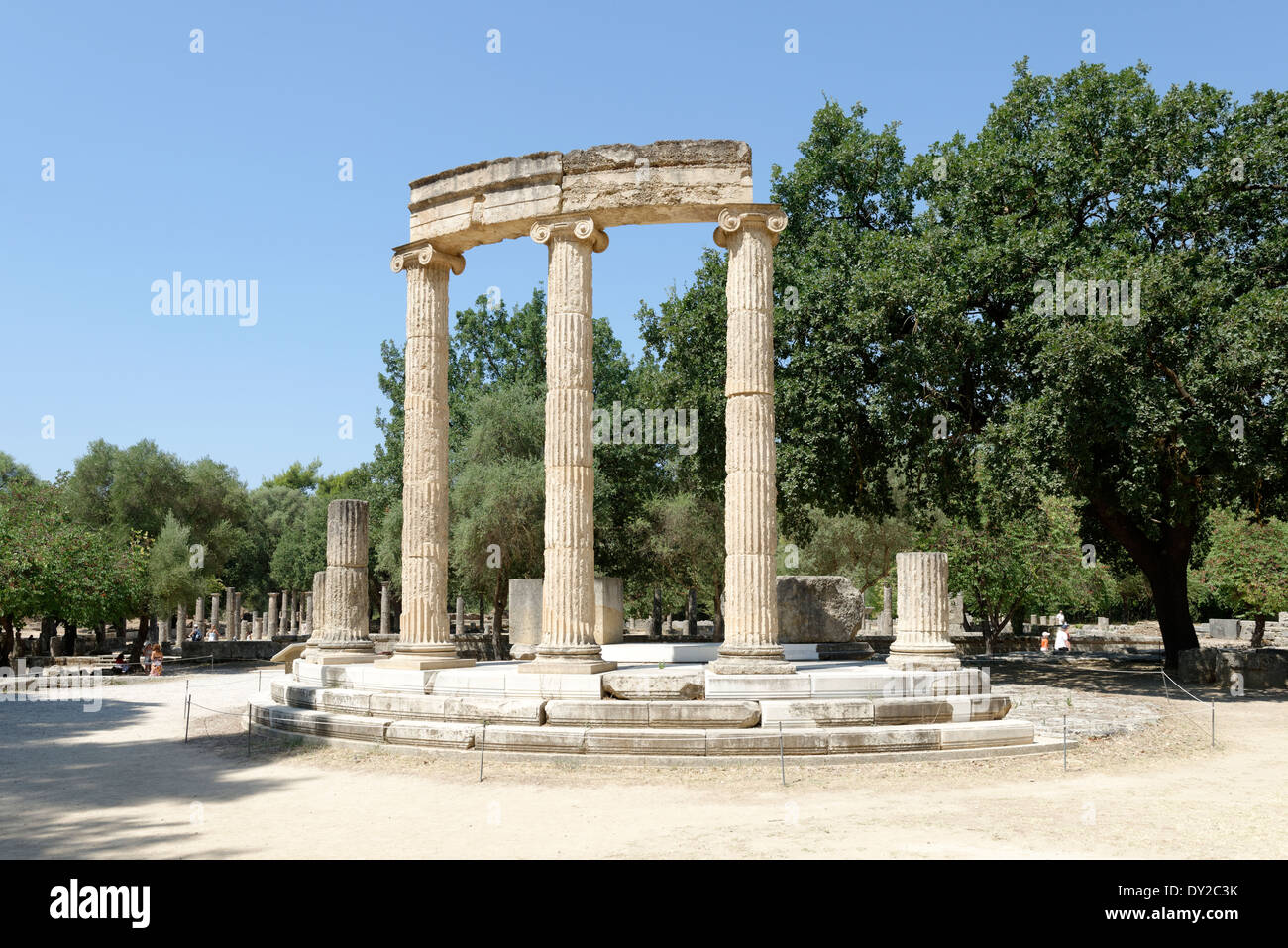 The 4th century BC circular Philippeion votive monument dedicated to ...
