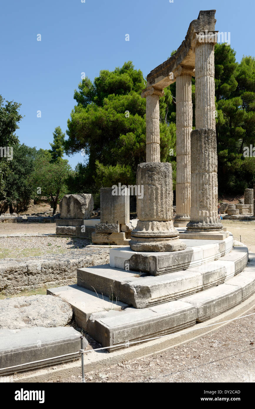 The 4th century BC circular Philippeion votive monument dedicated to ...