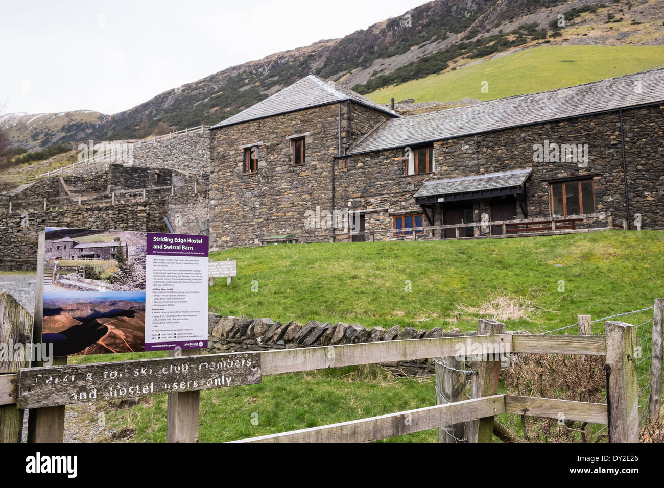 Greenside lead mine buildings converted into Striding Edge hostel in ...
