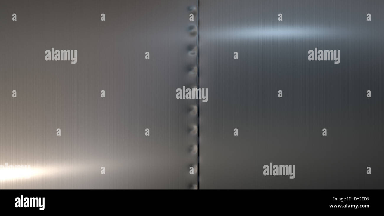 Two metal sheets joined hi-res stock photography and images - Alamy