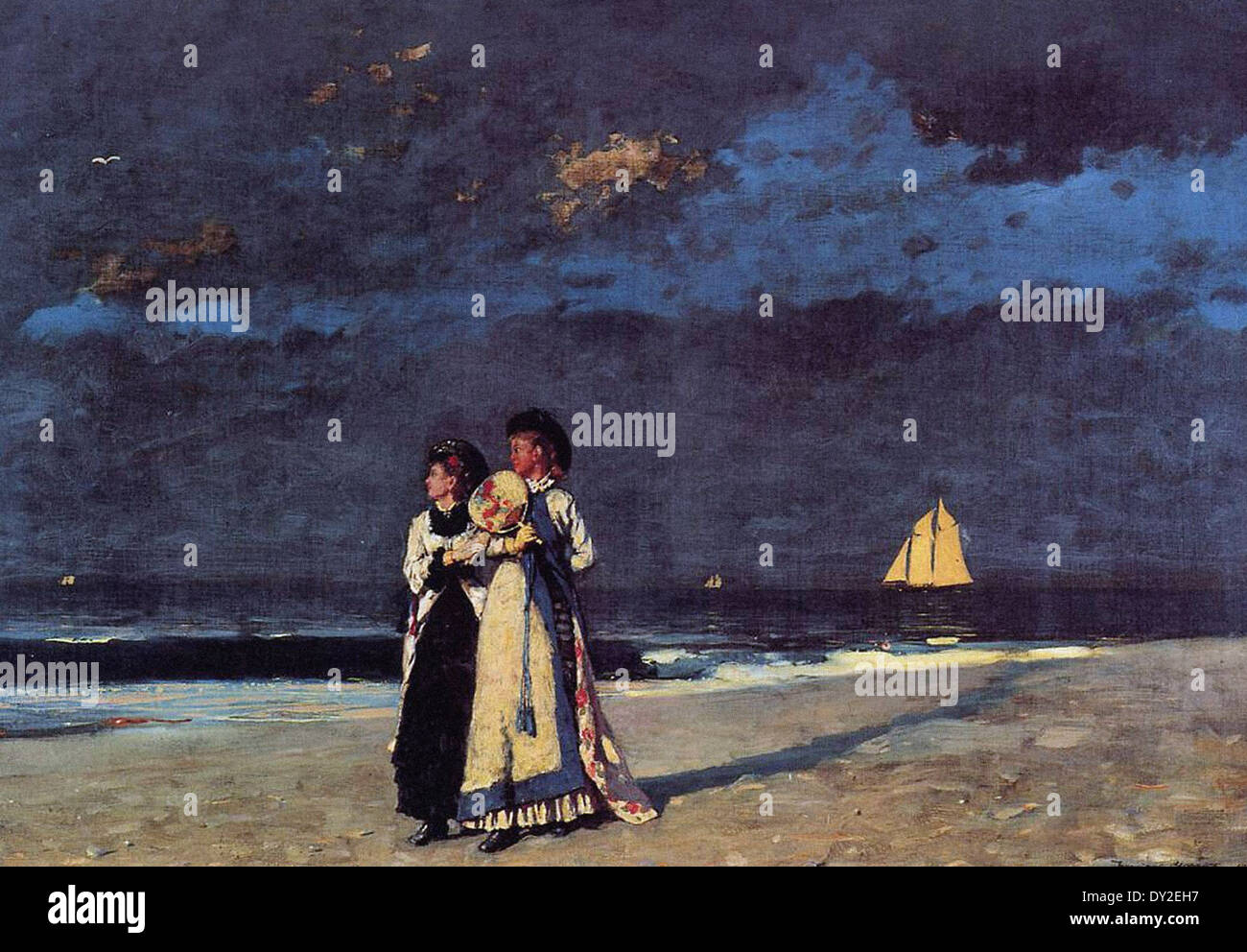 Winslow homer beach hi-res stock photography and images - Alamy