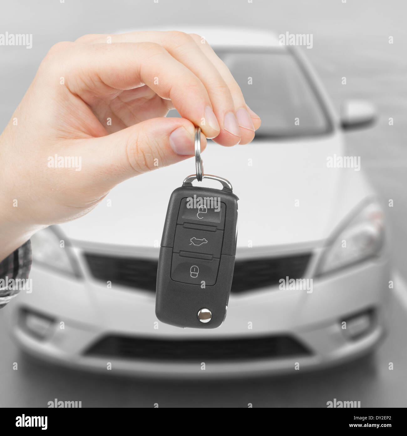 Man car keys parked hi-res stock photography and images - Alamy