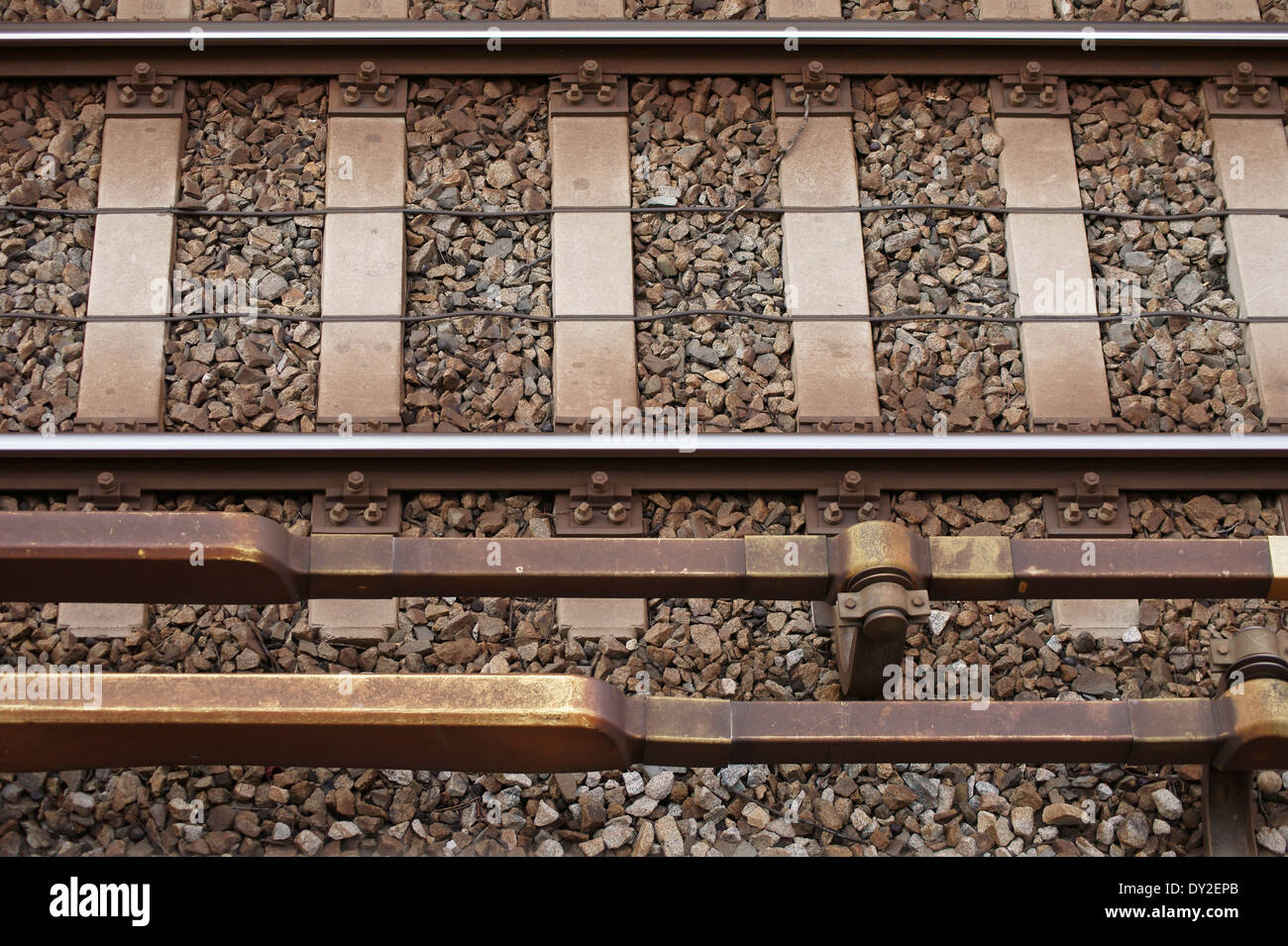 Track bed hi-res stock photography and images - Alamy