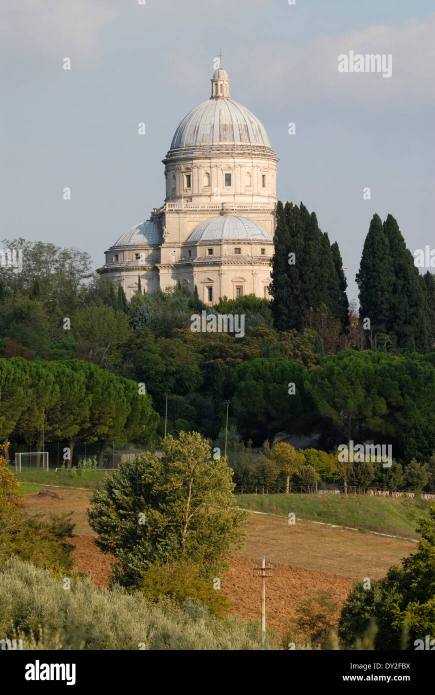 Todi. Umbria. Tempio di Santa Maria della Consolazione Stock Photo - Alamy