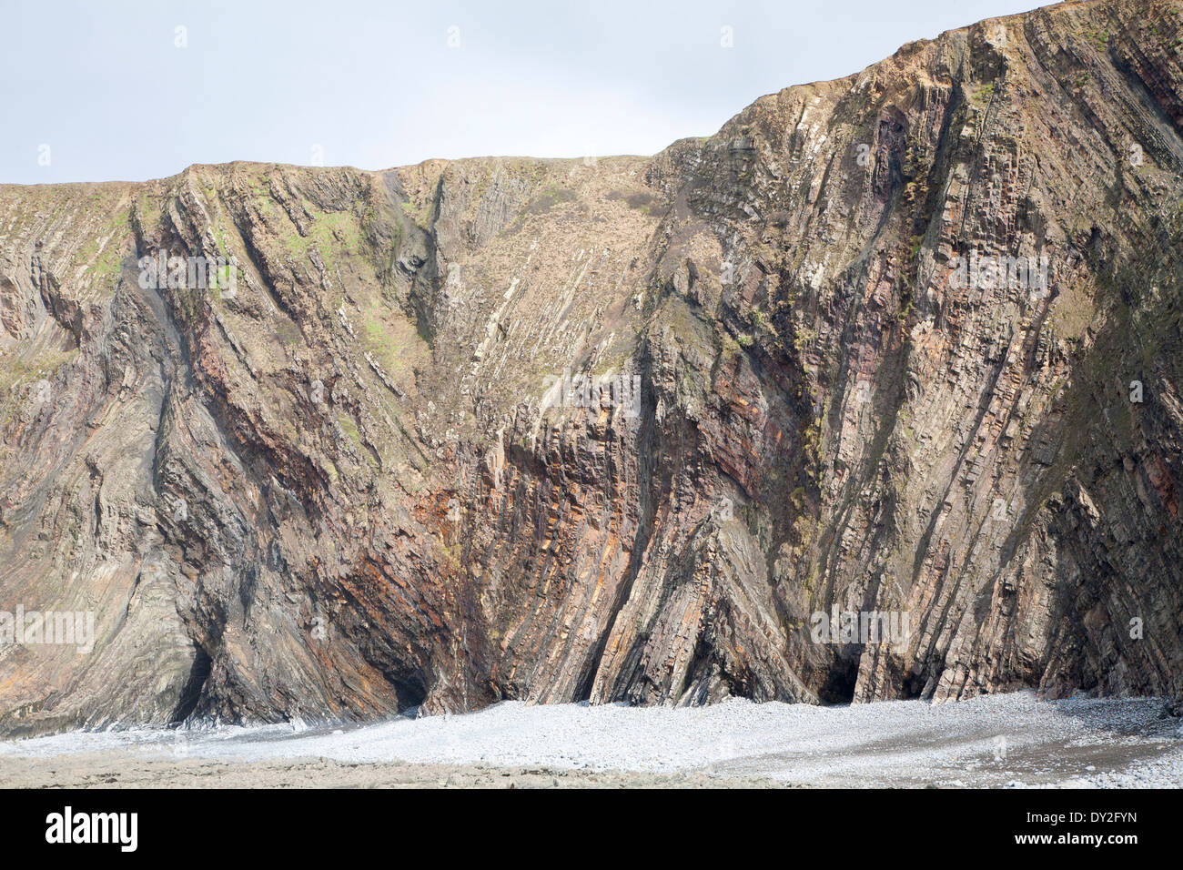Tilted Sedimentary Rock Layers In High Resolution Stock Photography and ...