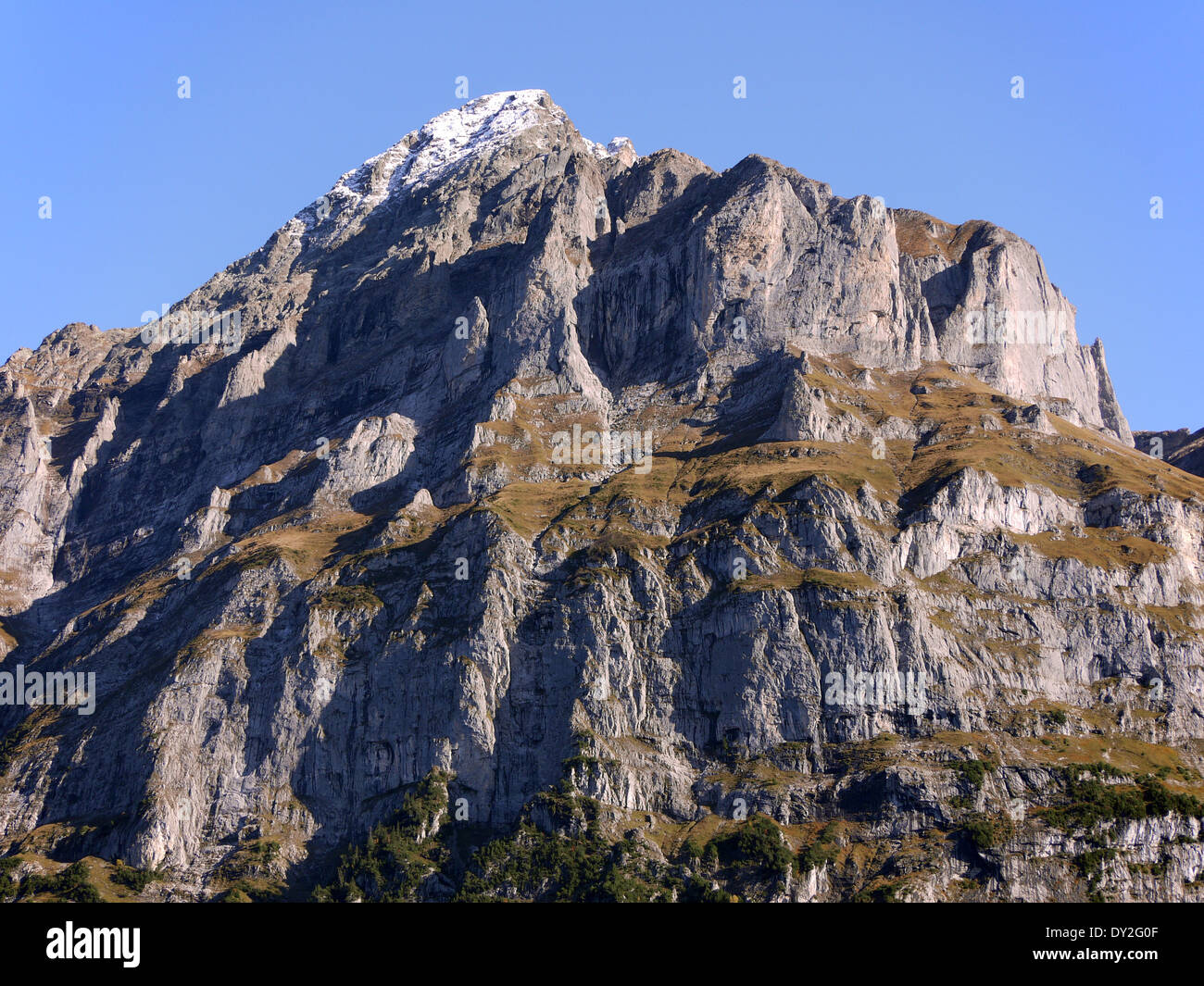 Mattenberg from Grindelwald Stock Photo - Alamy