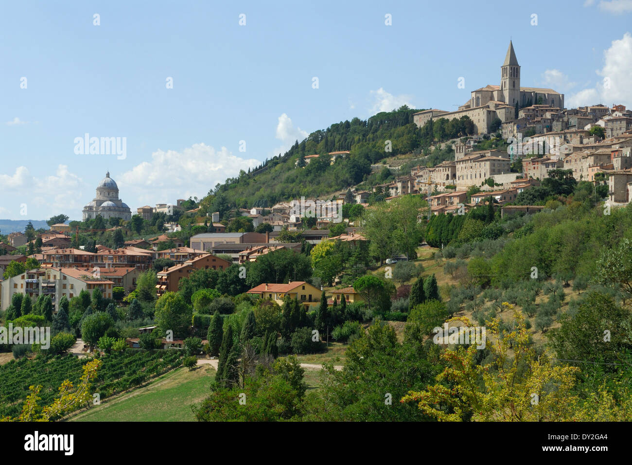 Todi. Umbria. Italy Stock Photo - Alamy