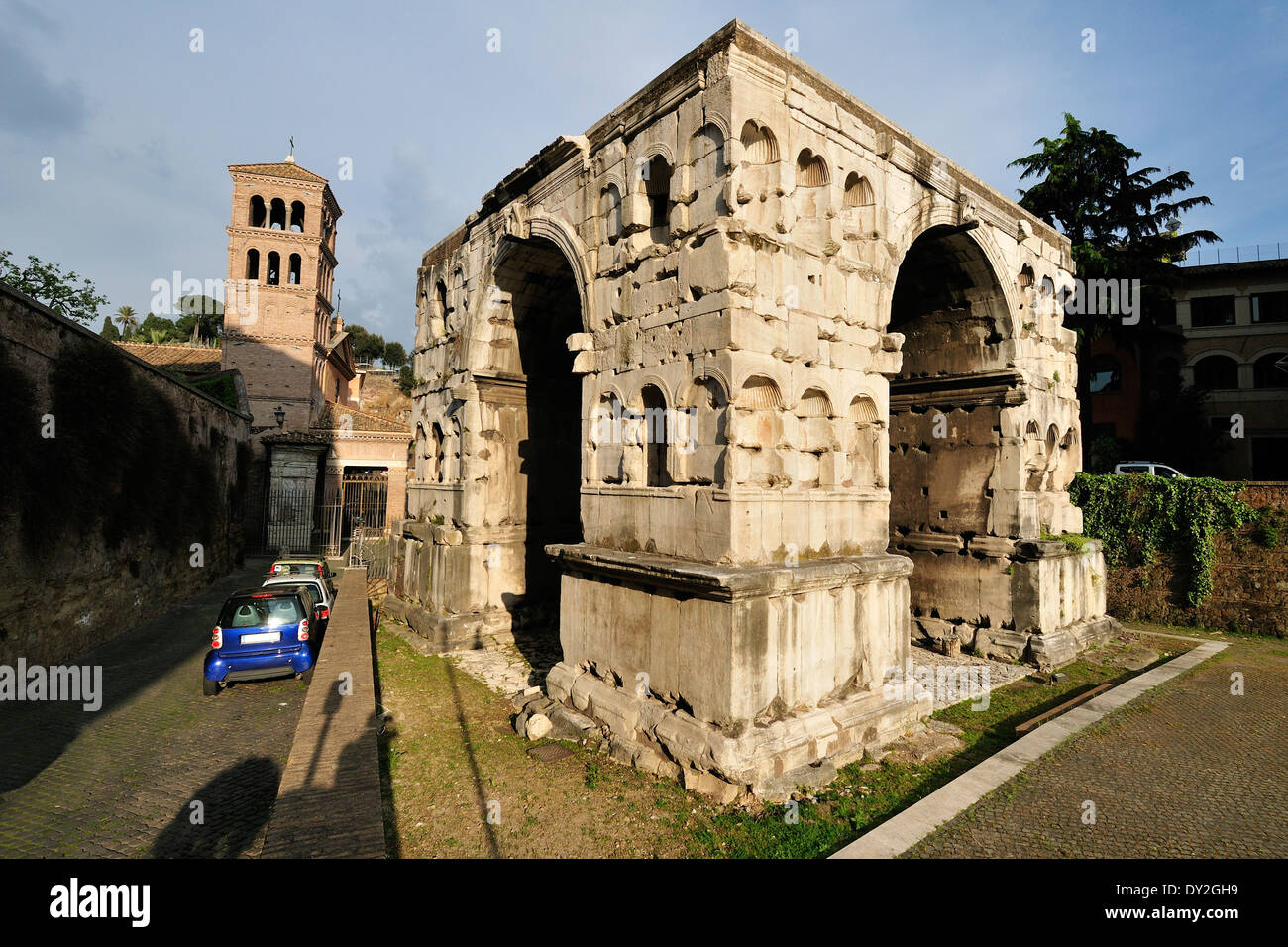 Arch of Janus, Rome, Italy Stock Photo - Alamy