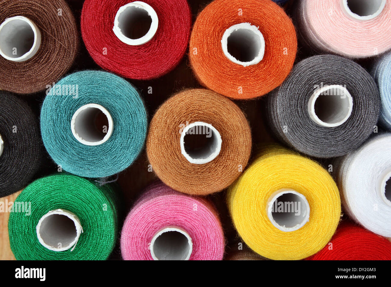 Reels of silk threads hi-res stock photography and images - Alamy