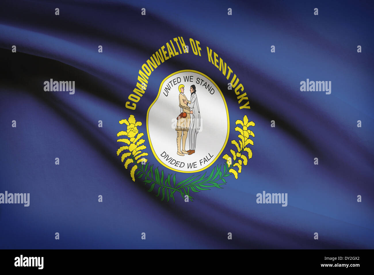 Commonwealth of kentucky flag hi-res stock photography and images - Alamy