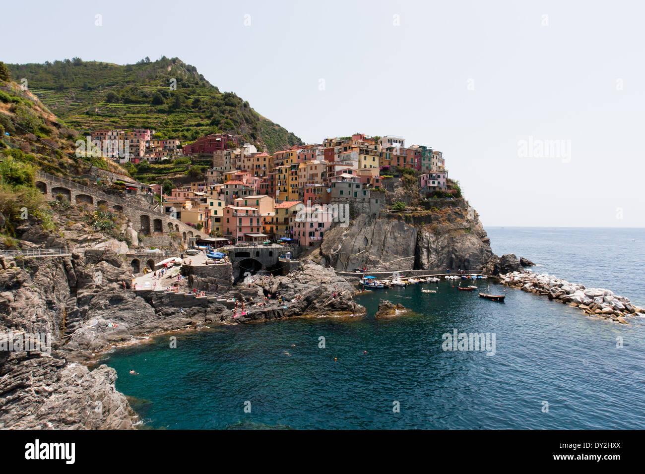 Manarola small town hi-res stock photography and images - Alamy