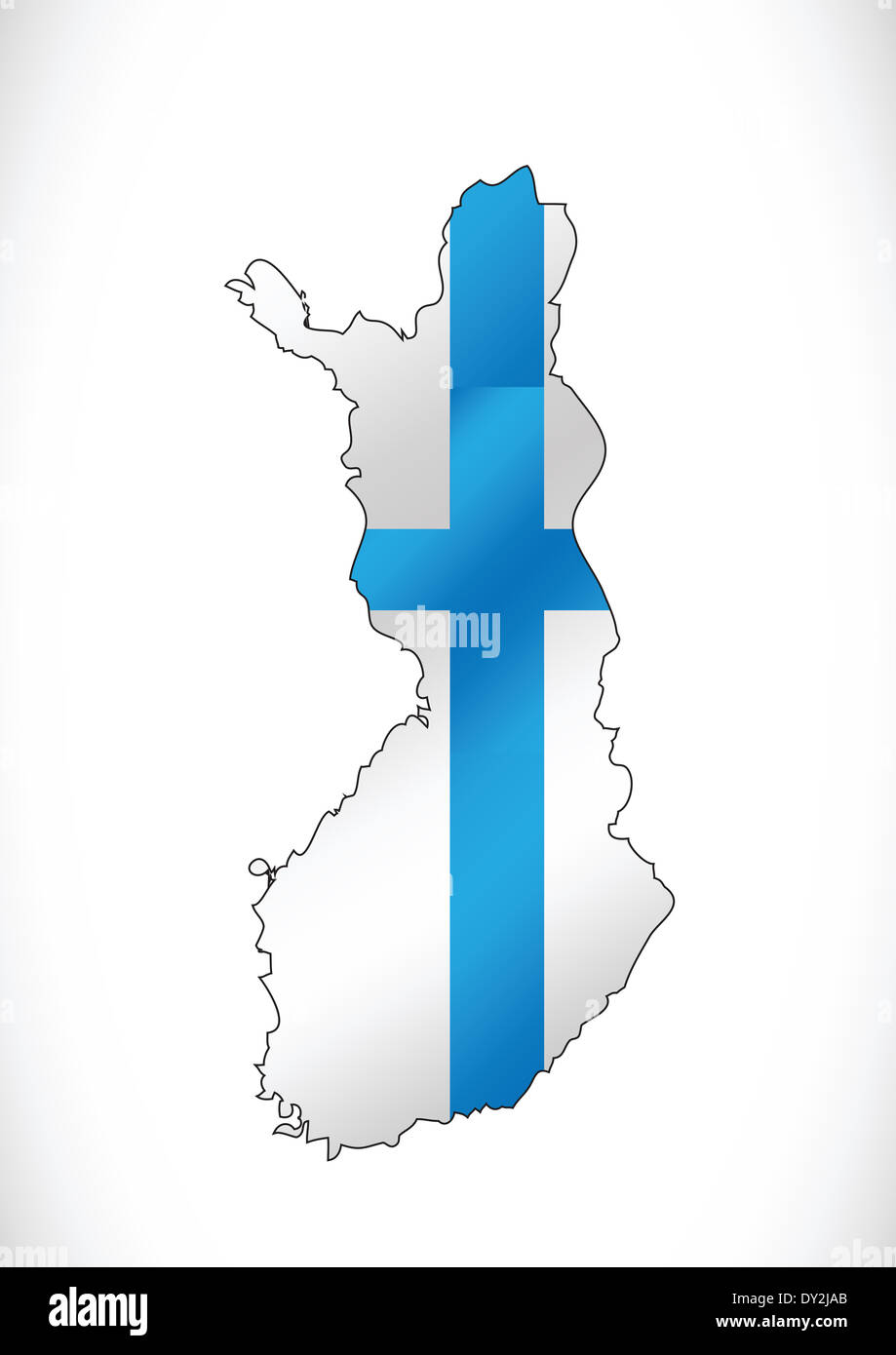 Finland lakes flag hi-res stock photography and images - Alamy