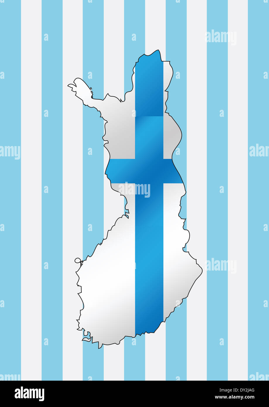 Finland lakes flag hi-res stock photography and images - Alamy