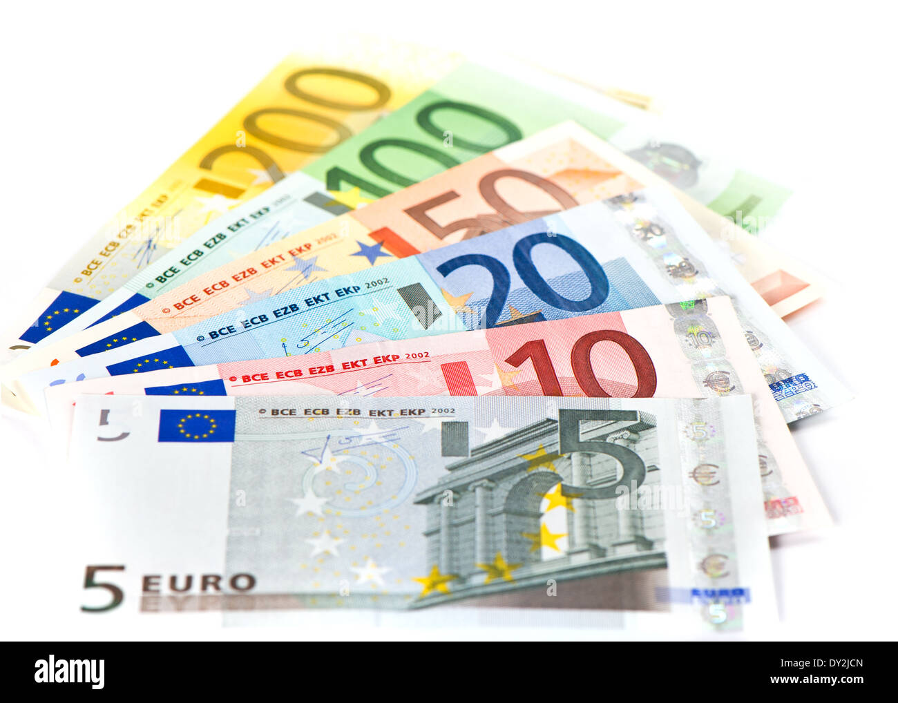 euro currency banknotes. money background Stock Photo - Alamy