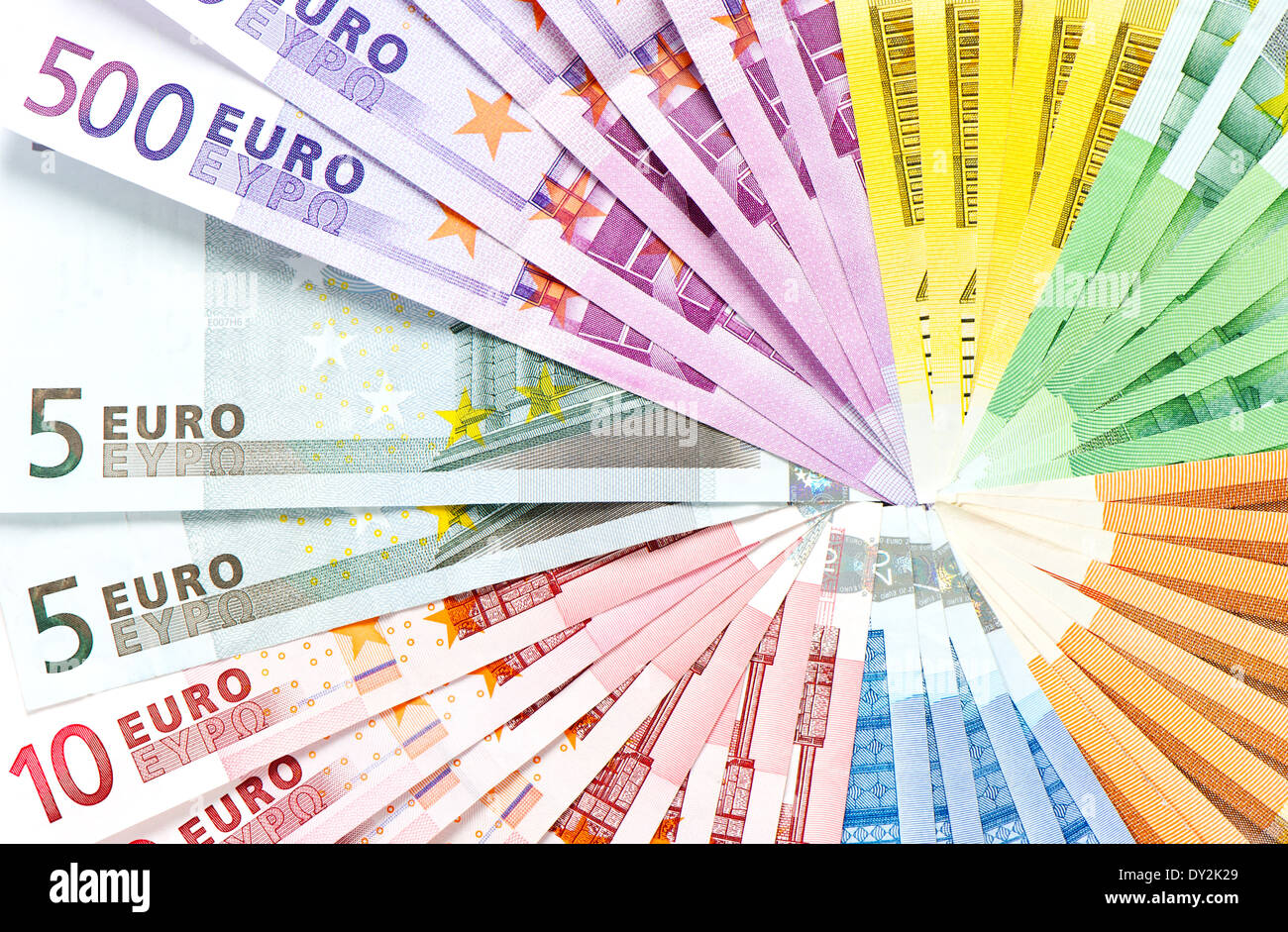 euro currency banknotes. money background Stock Photo - Alamy