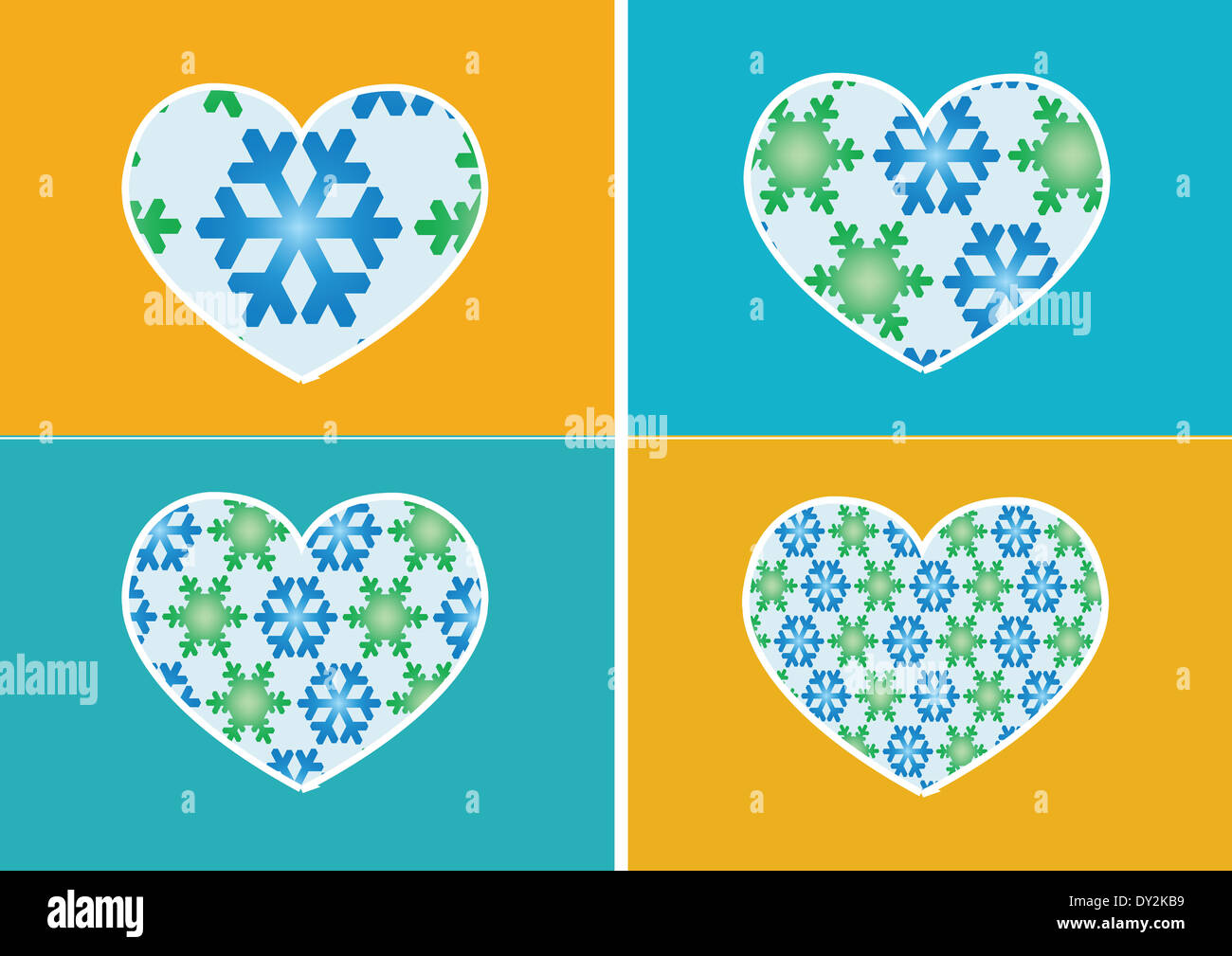 Heart Icon and Hearts symbol lines abstract idea design Stock Photo - Alamy