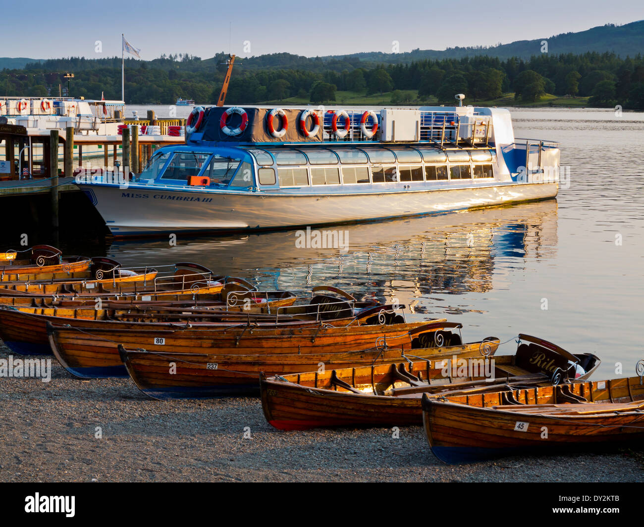 Passenger ferry boat on lake windermere hi-res stock photography and ...