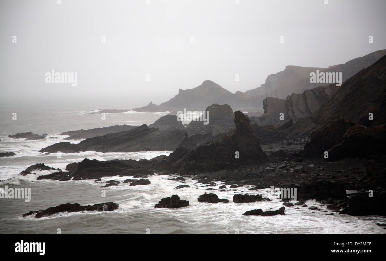 Sea fog england north hi-res stock photography and images - Alamy