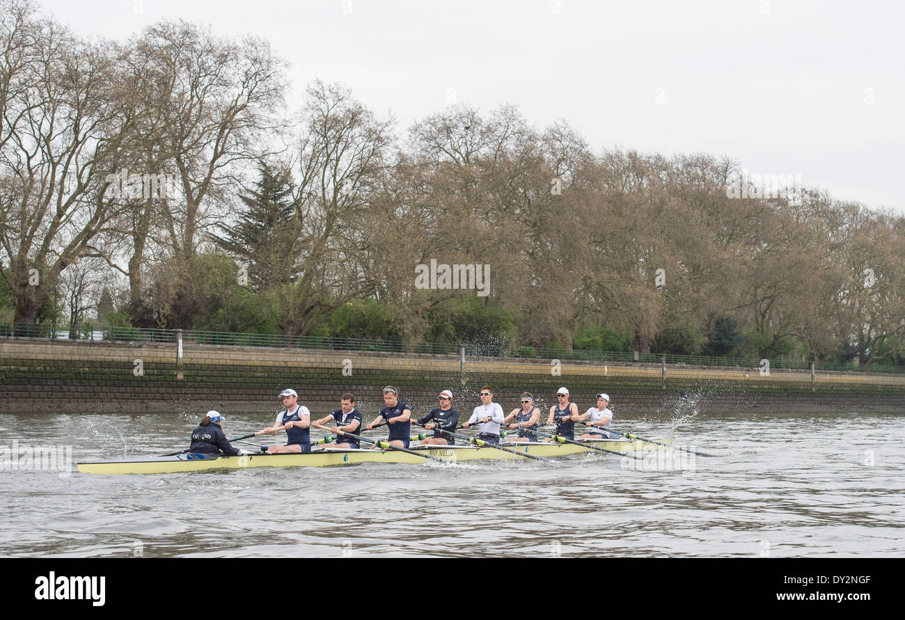 Oxford practice on the river thames hi-res stock photography and images ...