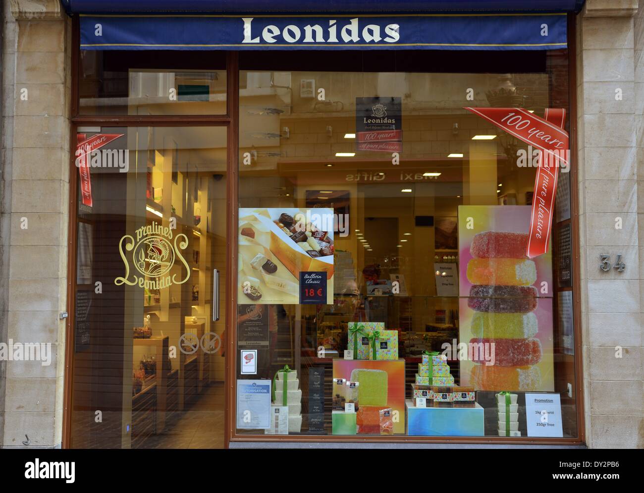 Leonidas chocolate hi-res stock photography and images - Alamy