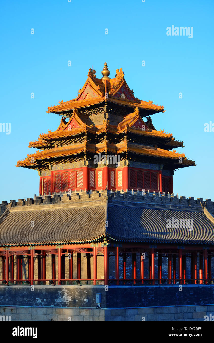 Imperial palace corner tower hi-res stock photography and images - Alamy