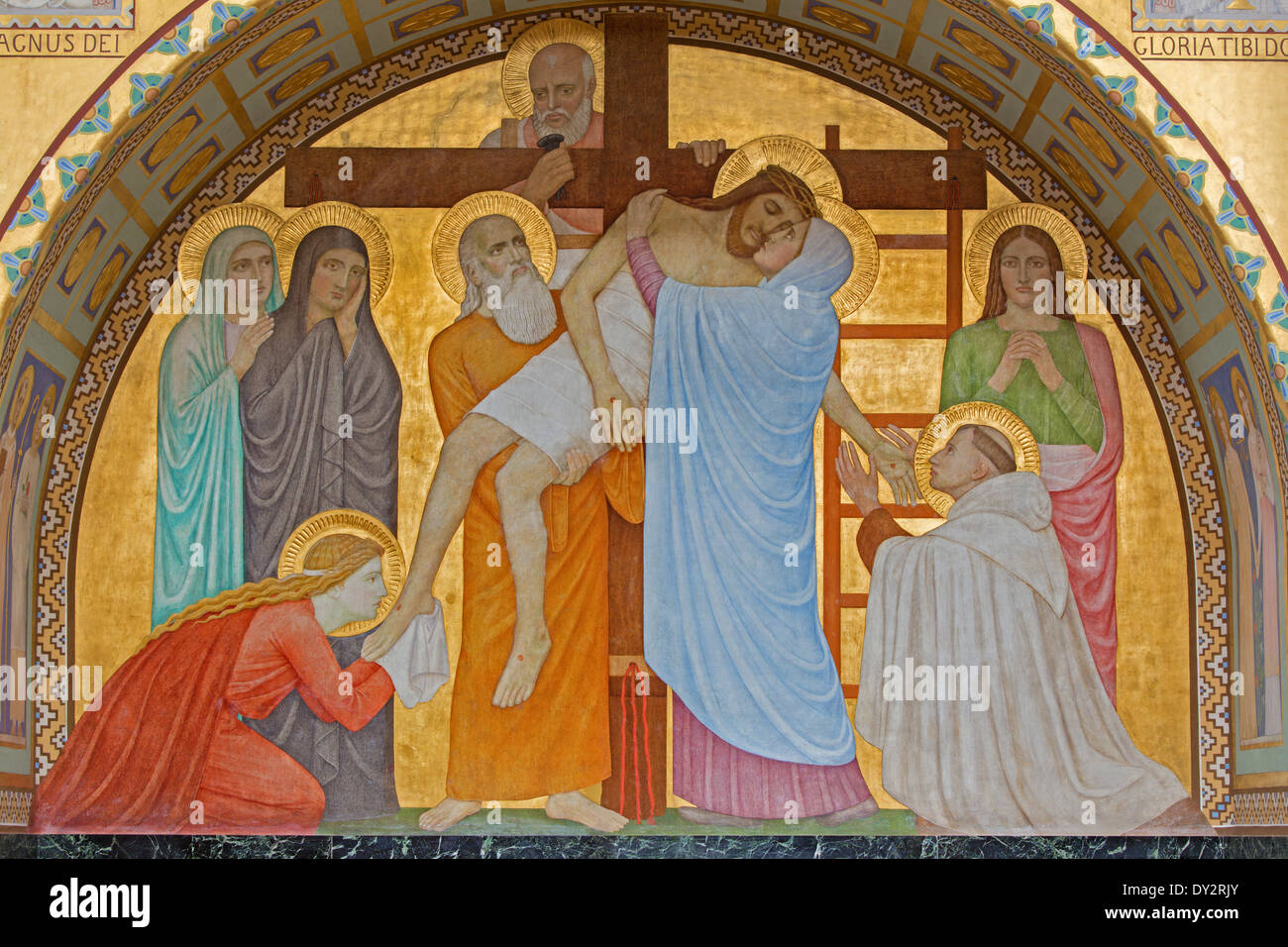 Crucifixion scene hi-res stock photography and images - Alamy