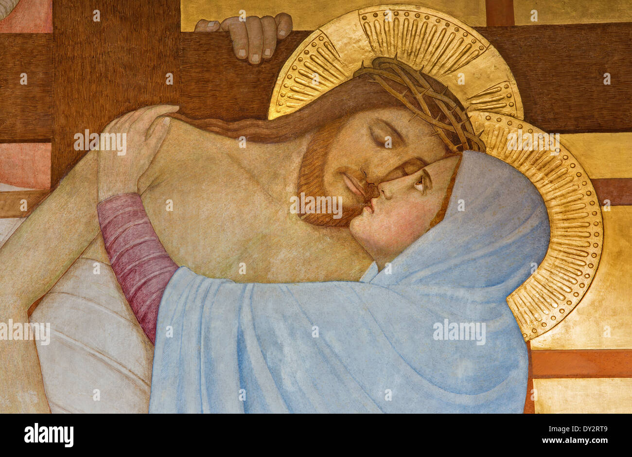 Crucifixion scene hi-res stock photography and images - Alamy