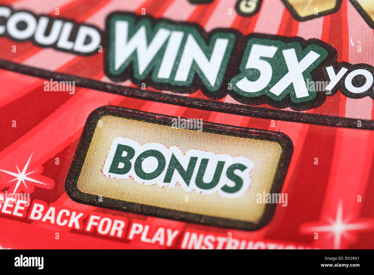 Scratch ticket background Stock Photo - Alamy