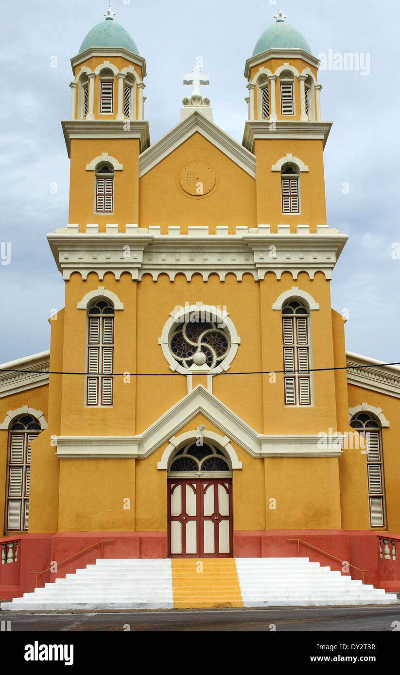 Cathedral, Willemstad, Curacao, ABC Islands Stock Photo - Alamy