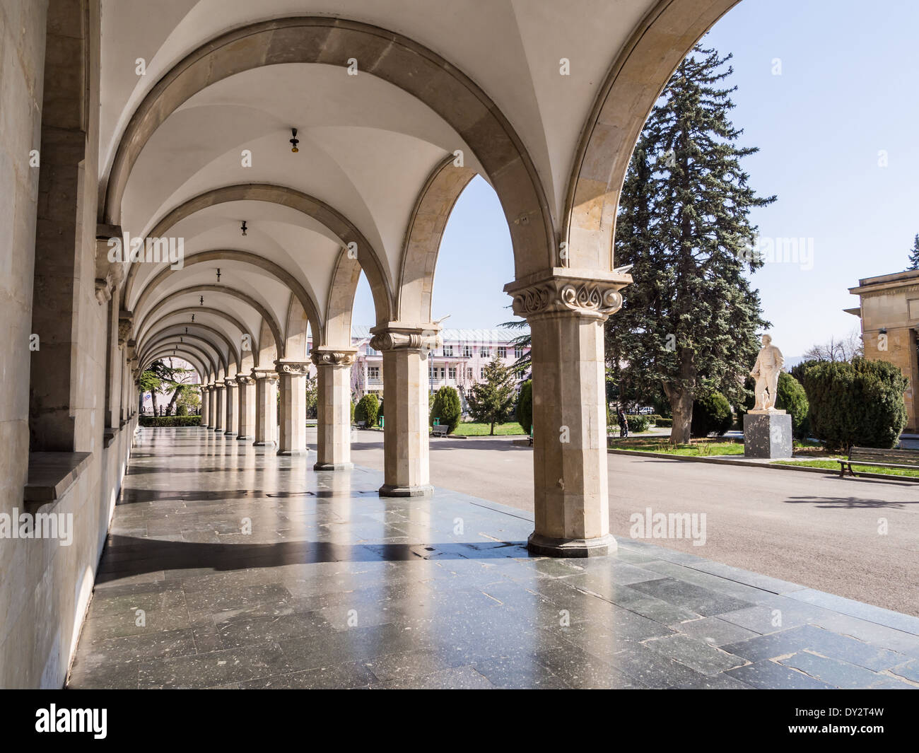 Museum of Stalin in his birthplace Gori, Georgia, Caucasus Stock Photo ...