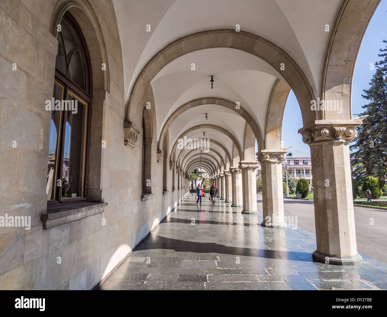 Museum of Stalin in his birthplace Gori, Georgia, Caucasus Stock Photo ...